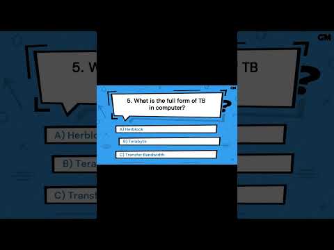 What is the full form of TB in computer? | Great Mind Official