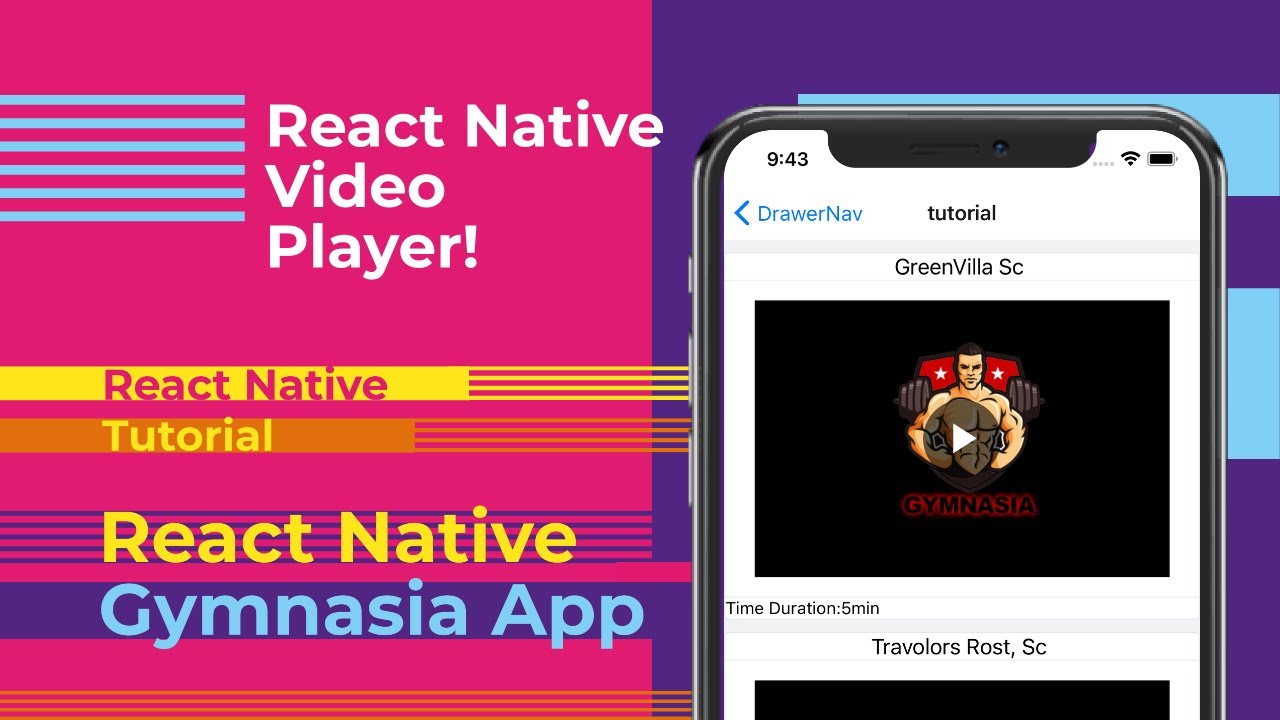 Create React native video Player | React Native Video Player