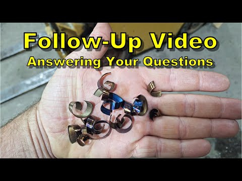 Answering Viewer Questions About Roughing The Big Stub Shaft | Manual Machining