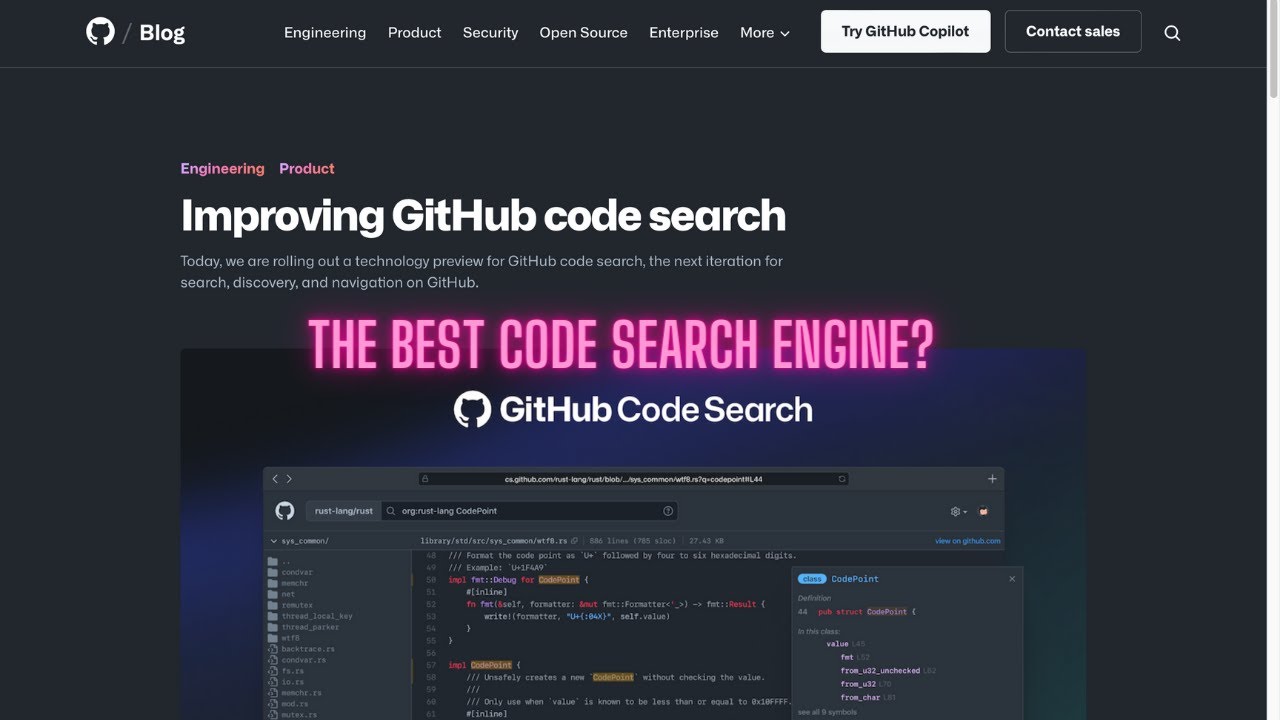 Let's test Blackbird - Github's Code Search Engine ( Powerful than Google?)
