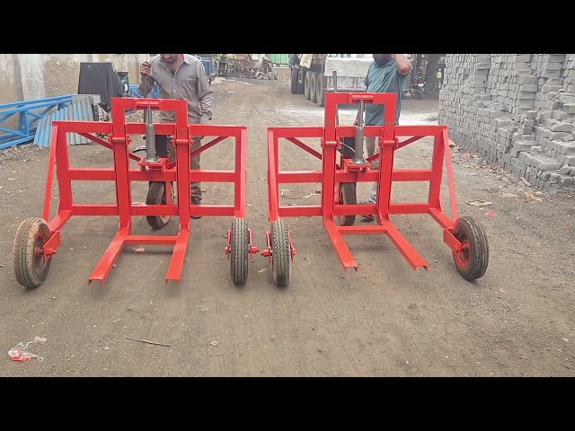Hydraulic Brick Trolley - Hydraulic Trolly For Fly Ash Bricks ...