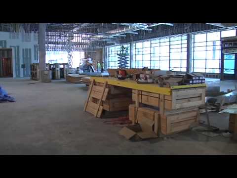 Construction on track at new MYR terminal