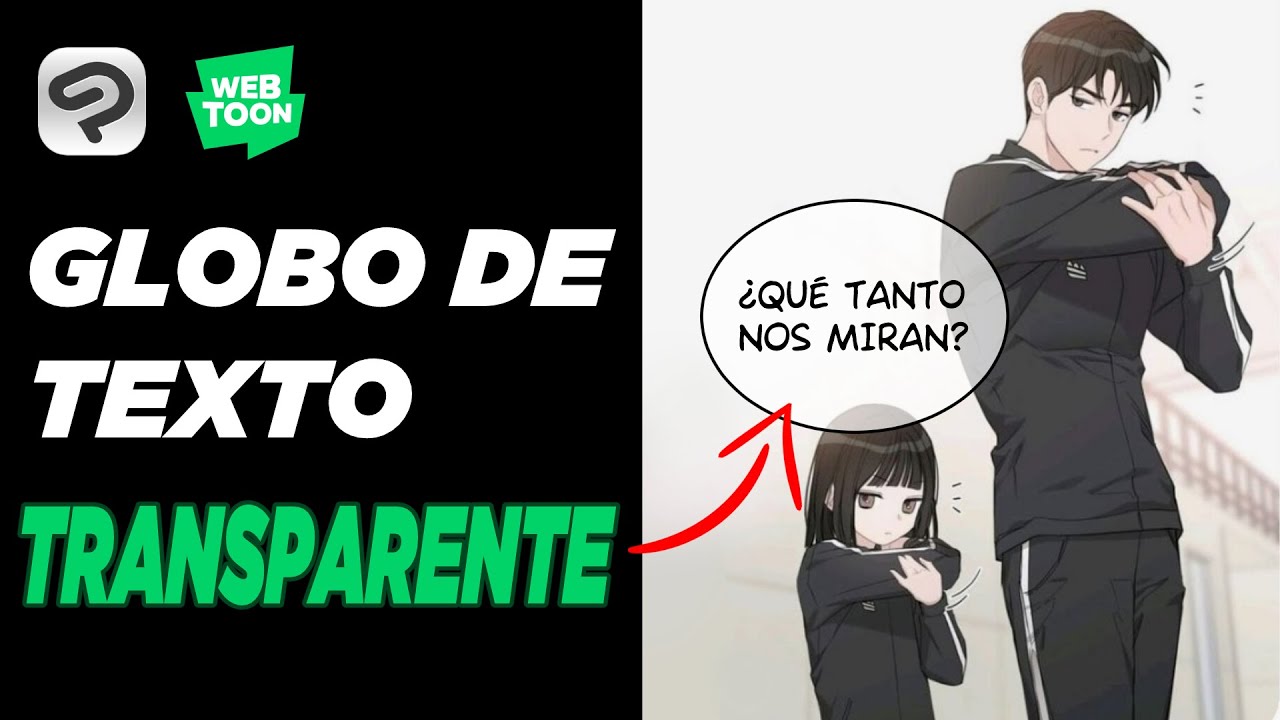 Crear un Bocadillo transparente y cuáles son sus usos en el Cómic