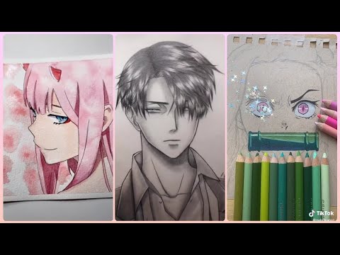 ANIME ART TIKTOK COMPILATION (AMAZING)