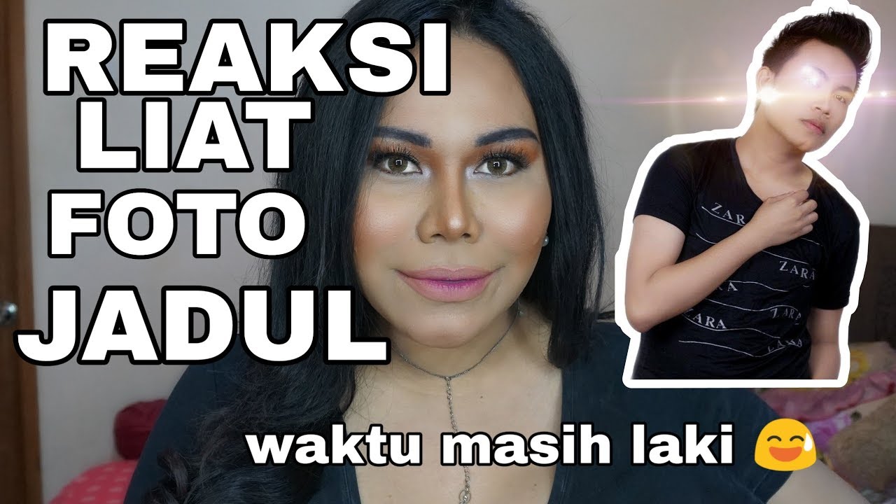 REACTING TO  MY OLD CRINGEY PHOTOS / FOTO JAMAN DULU