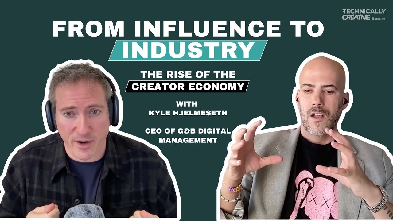 Influence into Industry: The Rise of the Creator Economy With Kyle Hjelmeseth CEO G&B Management
