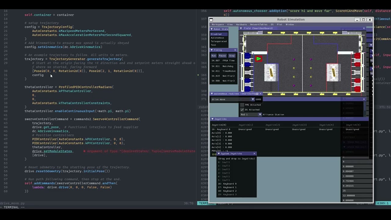 Trouble with Python swerve splines - Programming - Chief Delphi