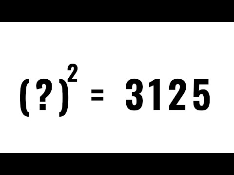 (?) = 3125 What is the value of ?