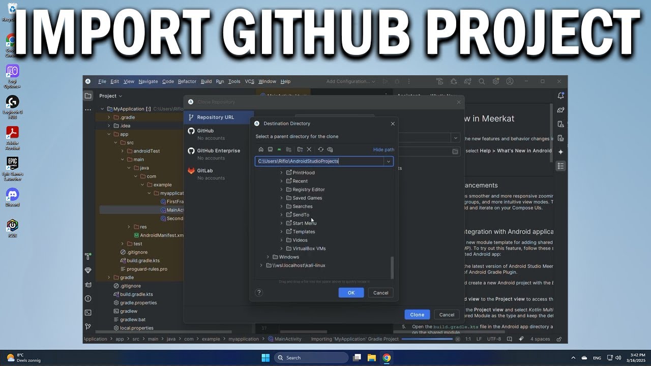 How To Import Github Project in Android Studio - Easy Fix
