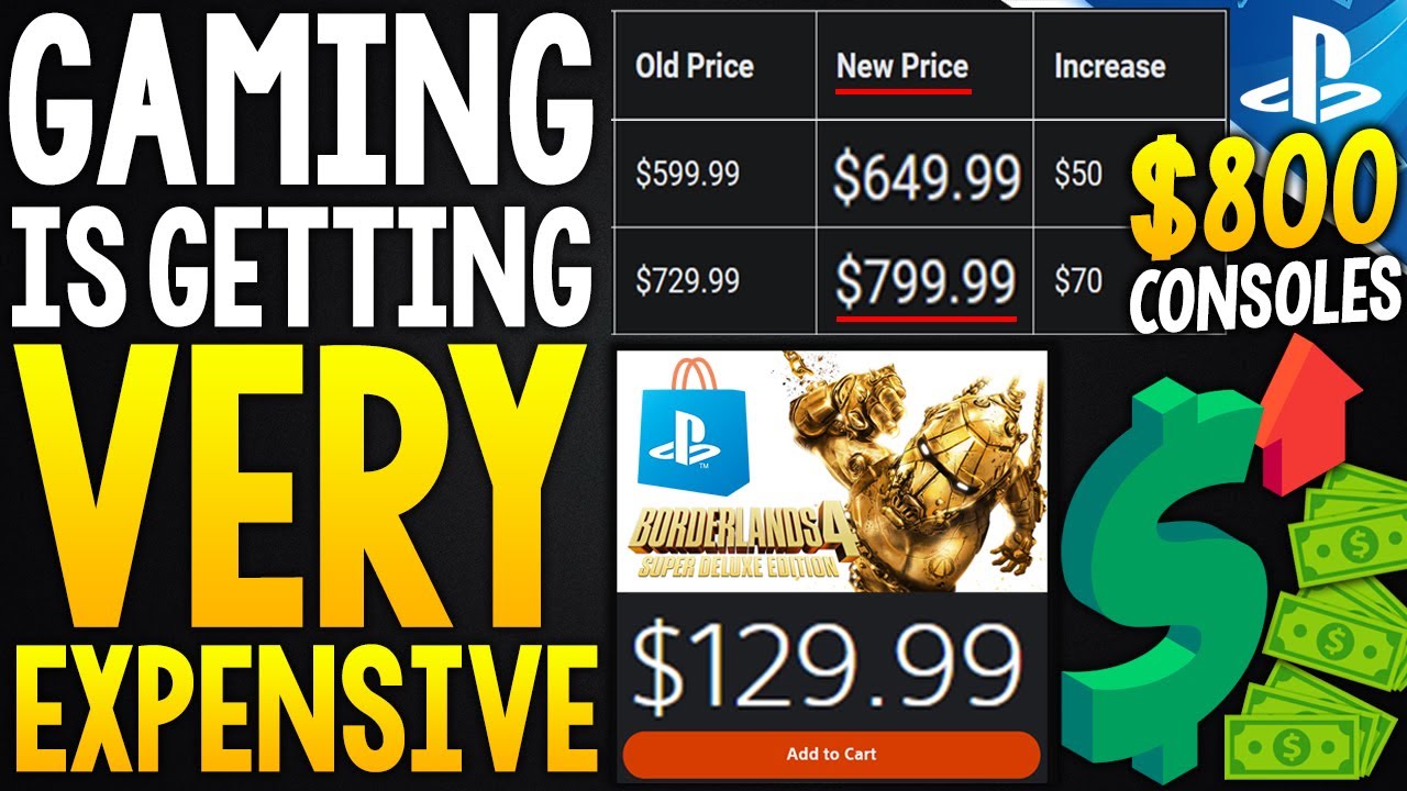 $800 Consoles, $130 Games - Gaming is Getting VERY EXPENSIVE!