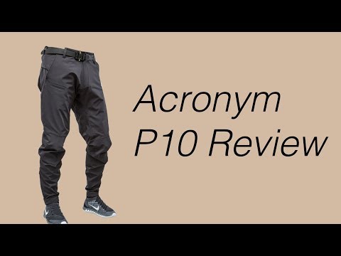 Acronym p10 Review + Fits and on-body