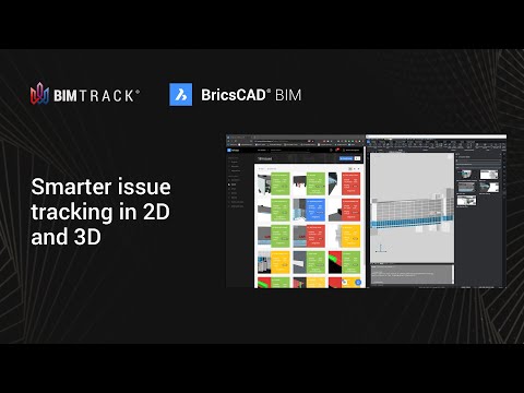 BIM Track and BricsCAD BIM: Smarter issue tracking in 2D and 3D l Webinar