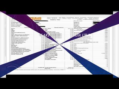Salary Slip of rrb office assistant