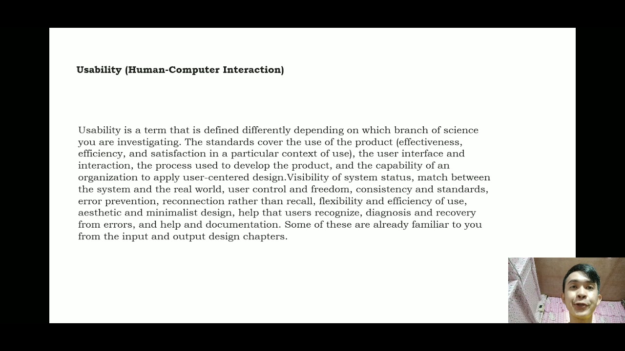 Usability (Human-Computer Interaction)