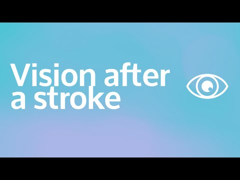 Vision after a stroke