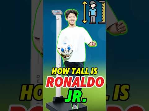 Cristiano Jr’s Height Next to Ryan Garcia Shocks Fans! #cristianoronaldojr #ryangarcia #viralvideo