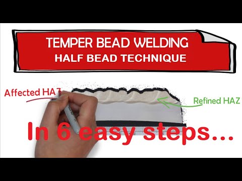 Half Bead Temper Bead Welding Technique
