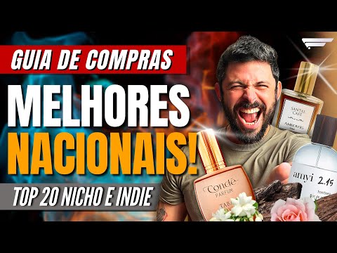A NATA DA PERFUMARIA! TOP 20 MELHORES PERFUMES NACIONAIS DE NICHO E INDIE - GUIA DE COMPRAS 2024