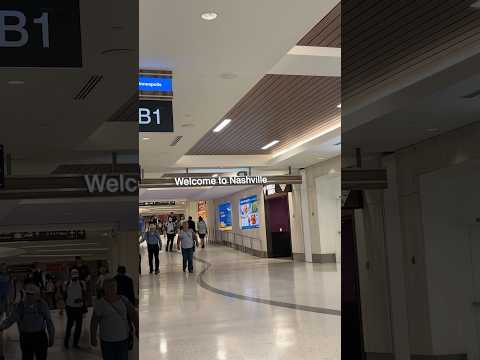 Nashville Tennessee Airport #travel #travelshorts #shortsviral #foryou #airport #trending