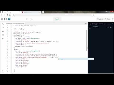 Minecraft Server Command | Discord Bot