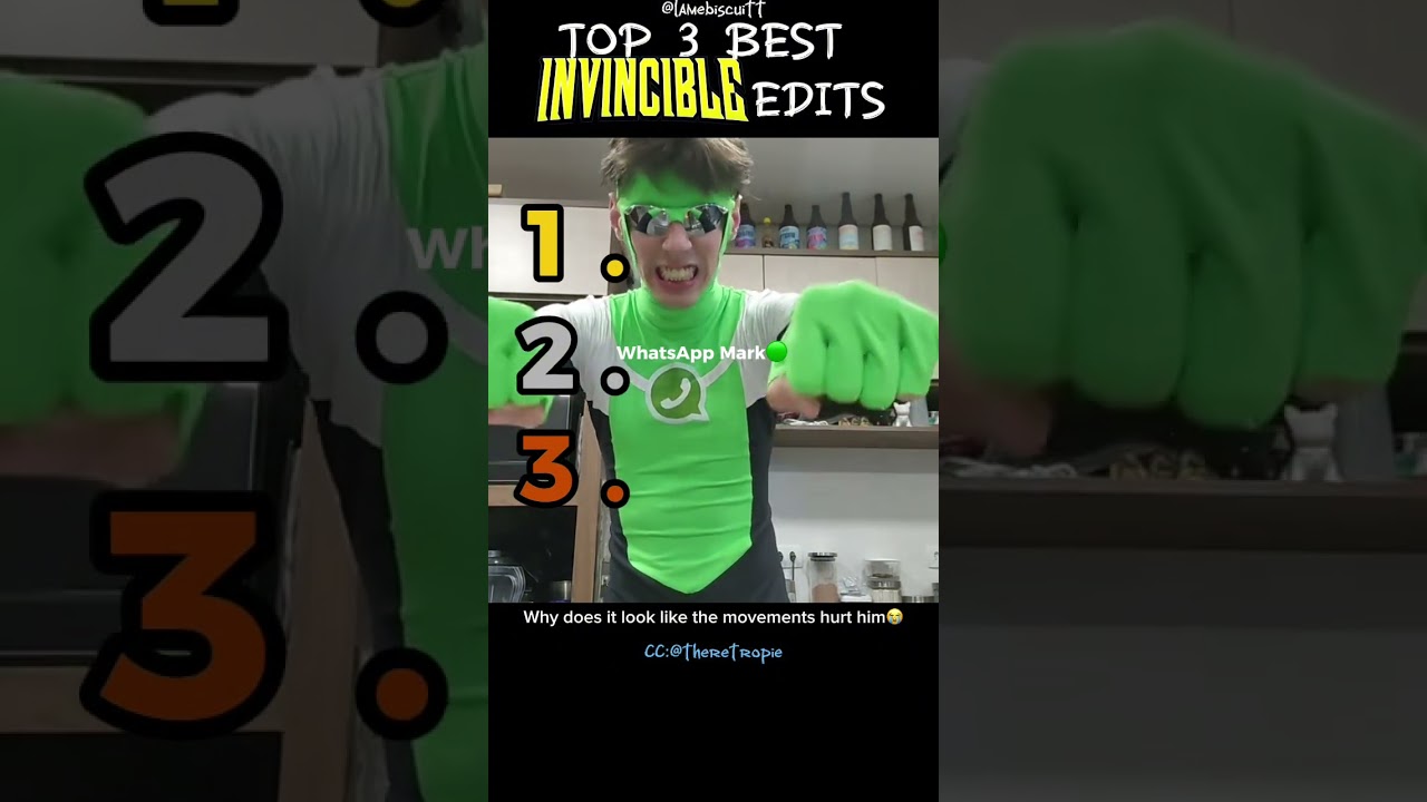 Ranking the Best Invincible Edits Part 3 Impersonation Edition