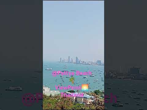 Stunning Pattaya Viewpoint 🌅 | Breathtaking Views of the City and Coastline