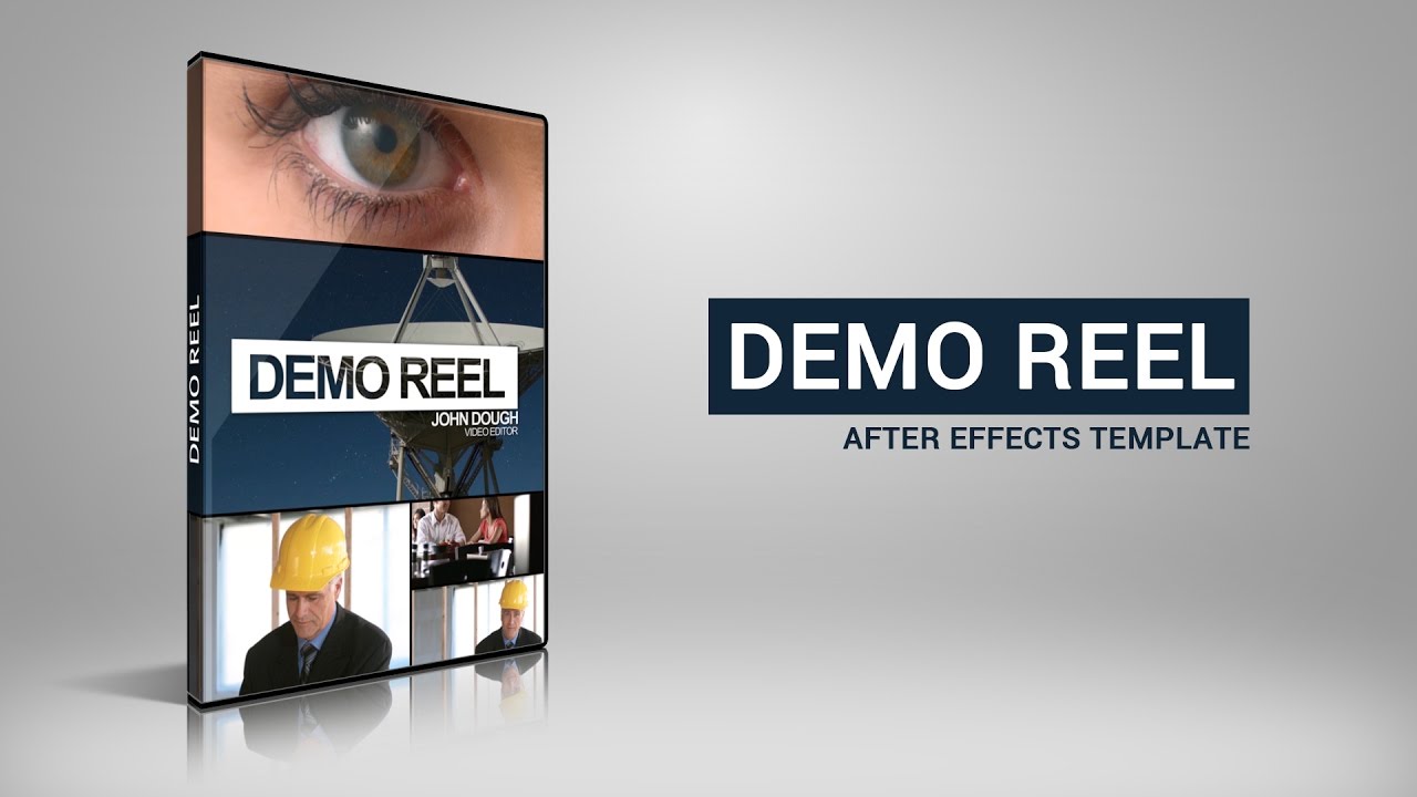 Demo Reel After Effects Template