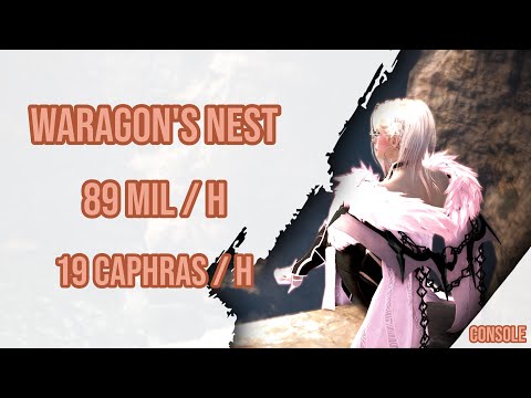 [Caphras Update] 💲 WARAGON'S NEST MONEY / H (2021) 💲 Spot Review | Black Desert Online [BDO] Console