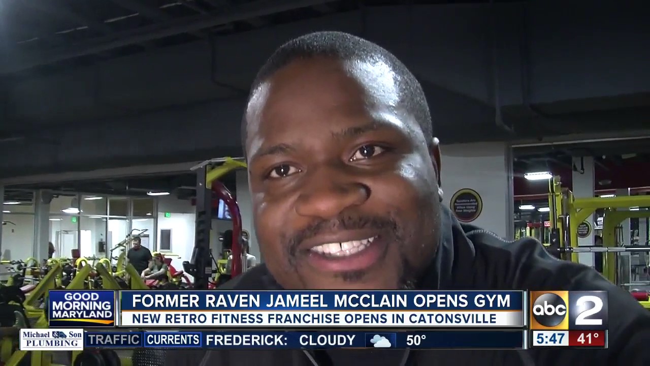 Former Raven Jameel McClain opens gym in Catonsville