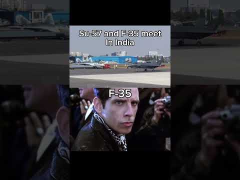Su-57 and F-35 meet… #aviation#jets#plane