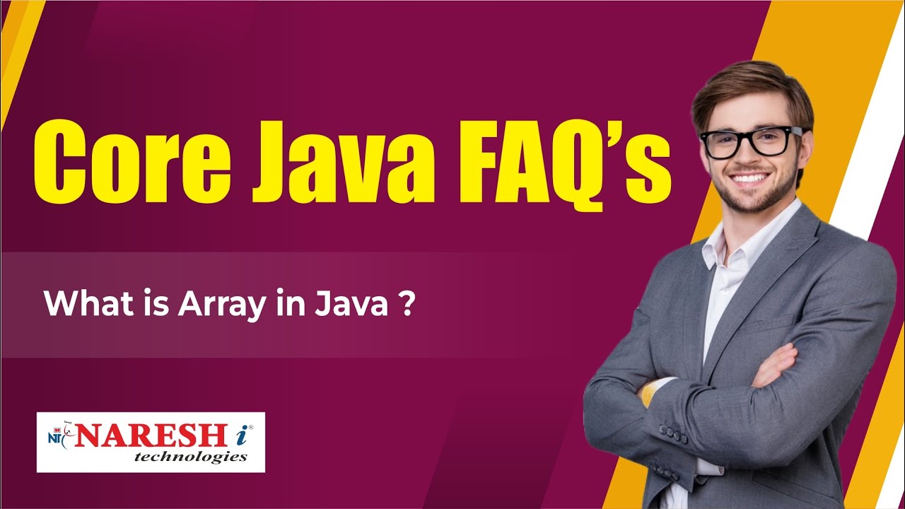 What is Array in Java | Core Java Interview Questions | Naresh IT