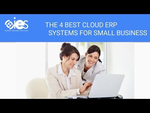 The Four Best Cloud Erp Systems For Small Business - IESGP.com
