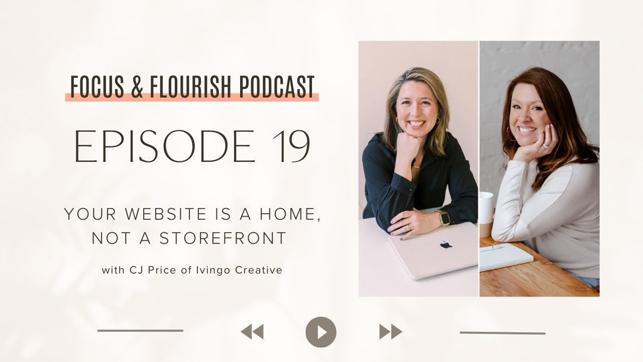 Ep.19: Your Website Is a Home, Not a Storefront, with CJ Price of Ivingo CreativeSubtitle
