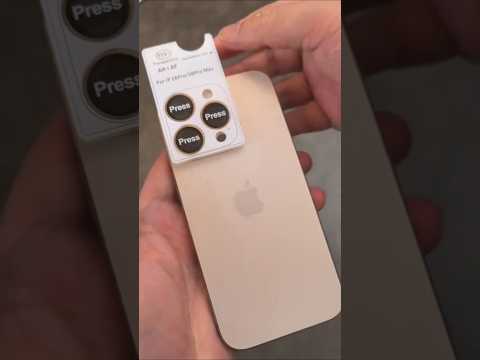 iphone 16 pro Max Camera Lens Protector @Apple @AppleIndia @Aasif_333