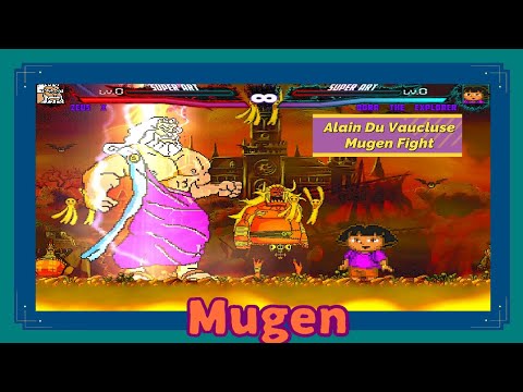 Mugen : Zeus X Vs Dora (Request)
