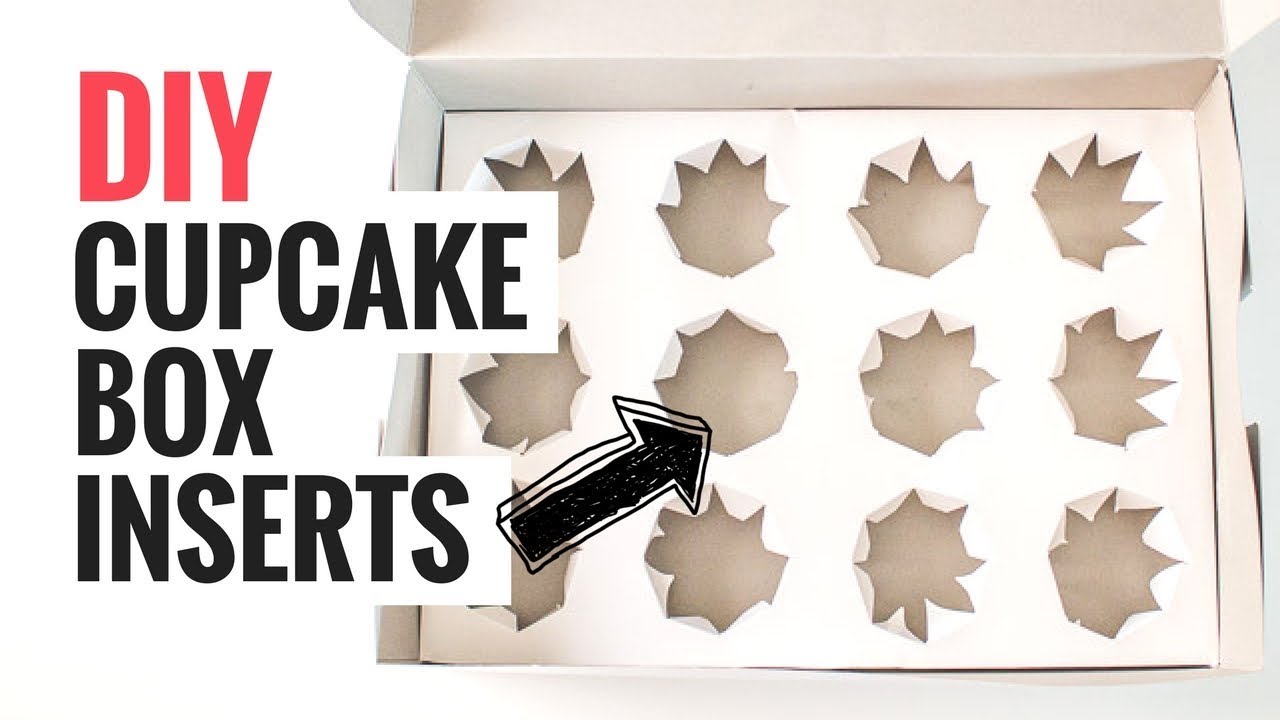 DIY Cupcake Box Inserts