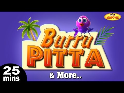 Burru Pitta Burru Pitta & More Telugu Nursery 3D Rhymes 25 Minutes ...