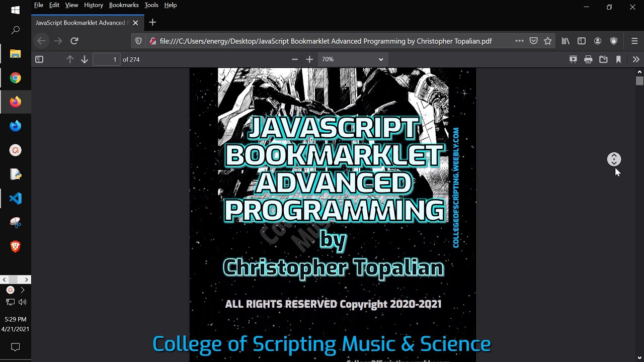 JavaScript Bookmarklet Advanced Programming