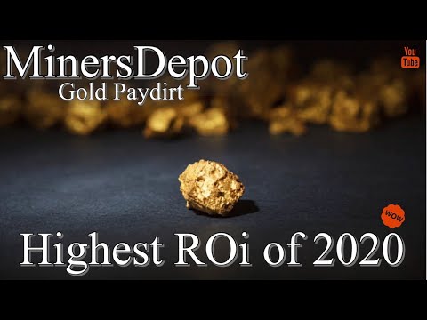Miners Depot Gold Paydirt, Unbelievable Results! (MUST SEE)