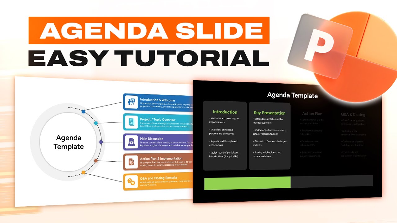 How to Create Agenda Slides in PowerPoint (Easy and Professional Designs)