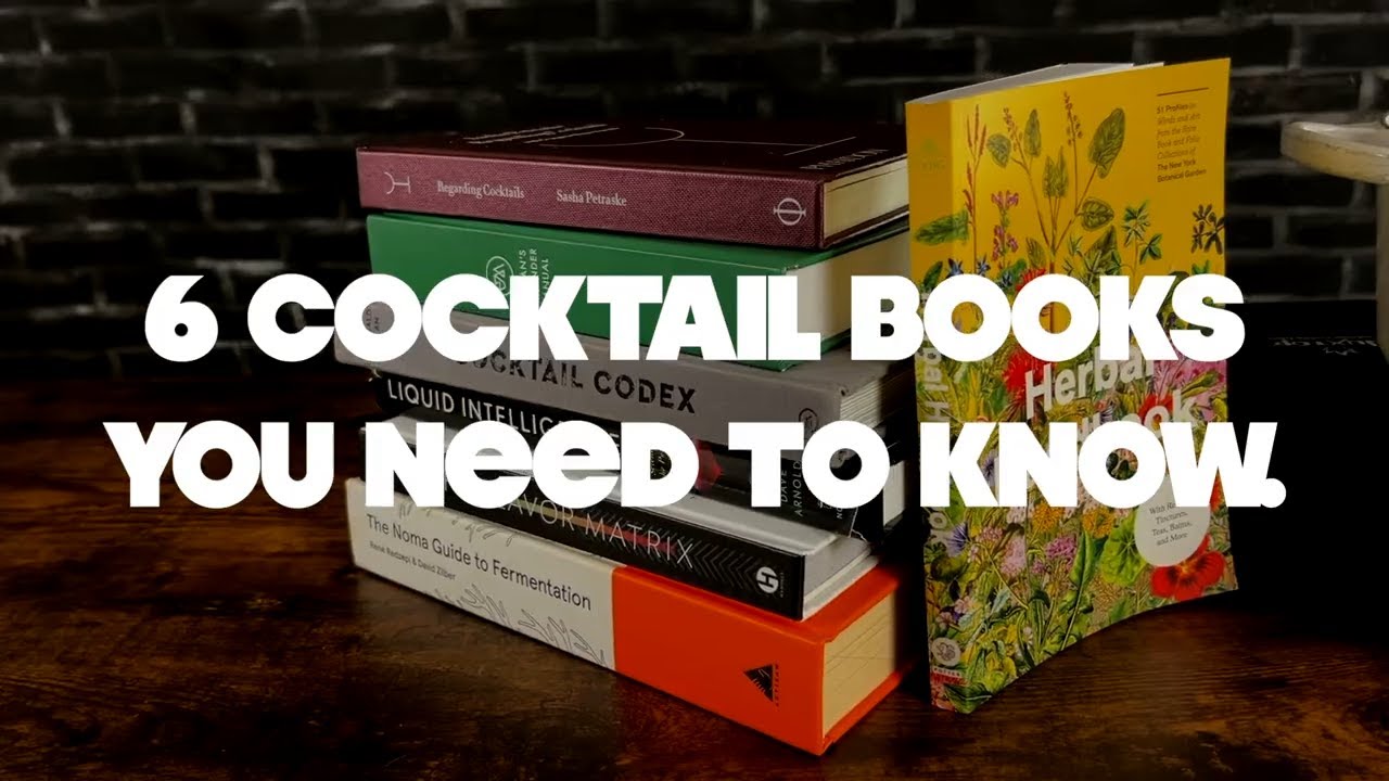 My Favorite 6 Cocktail Books You Need To Know! Happiness Bar