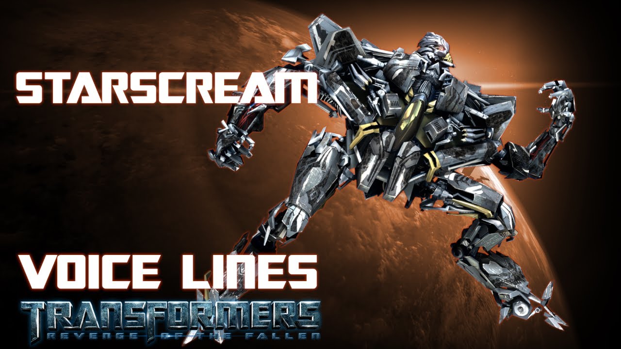 All Starscream Voice Lines