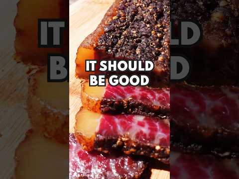 Biltong for CARNIVORE Backpackers #Shorts