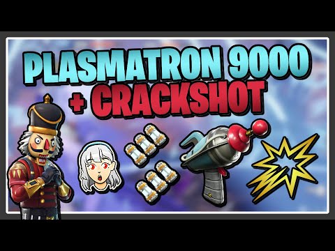 PLASMATRON 9000 + CRACKSHOT IS SO FUN - Fortnite Save the World