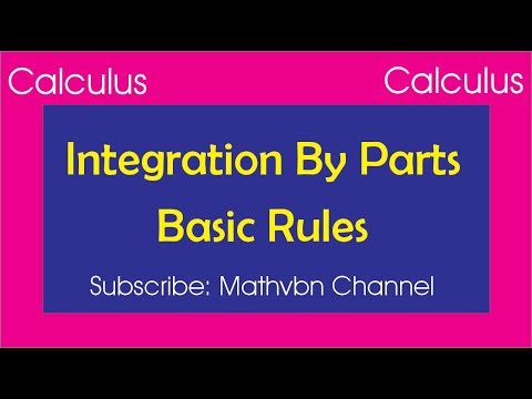 Integration By Parts in Urdu | Formula | Tricks | Examples | Calculus Integration | Math Help