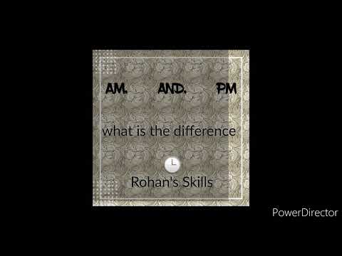 AM And PM 🕔🔆 Difference And Full Form