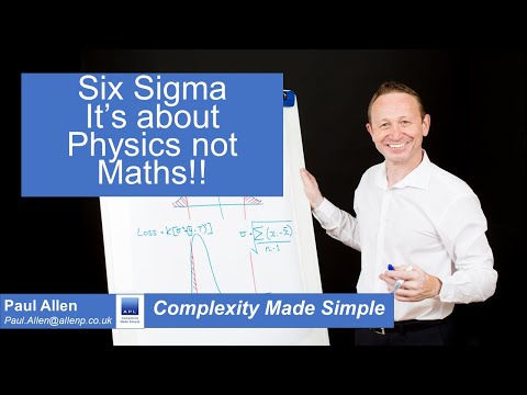 6 Sigma it's Physics not Maths!