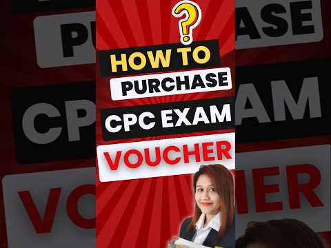 The BEST Way to Buy CPC Exam Voucher #medicalcoding #shorts