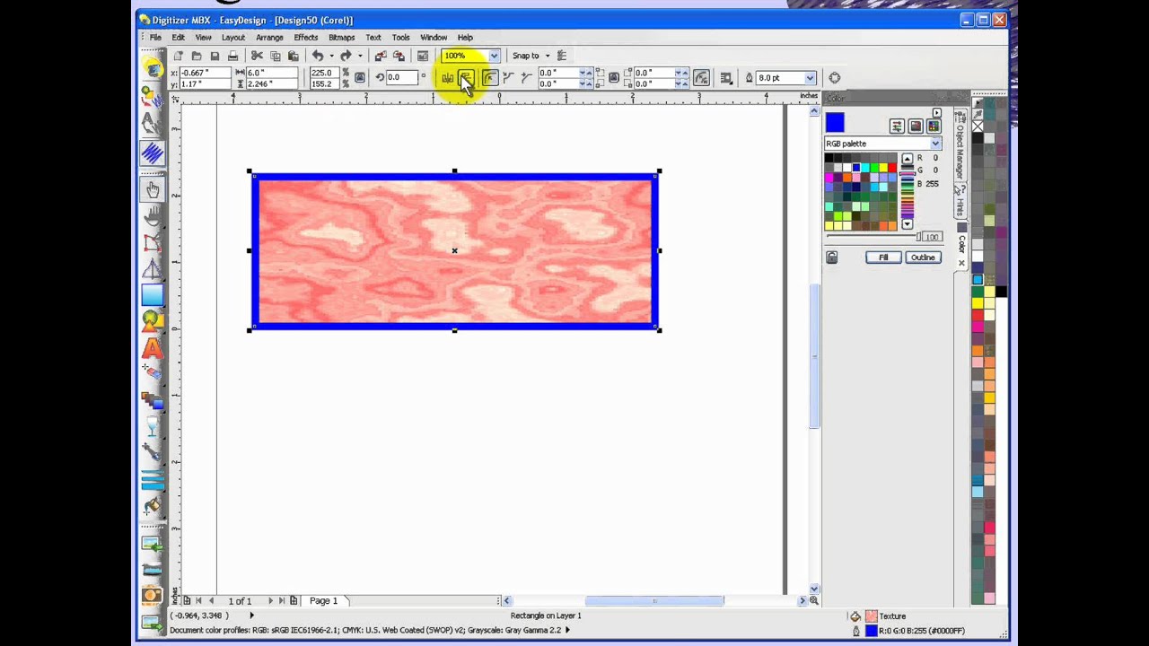 Digitizer MBX Tutorial - Graphics Introdcution