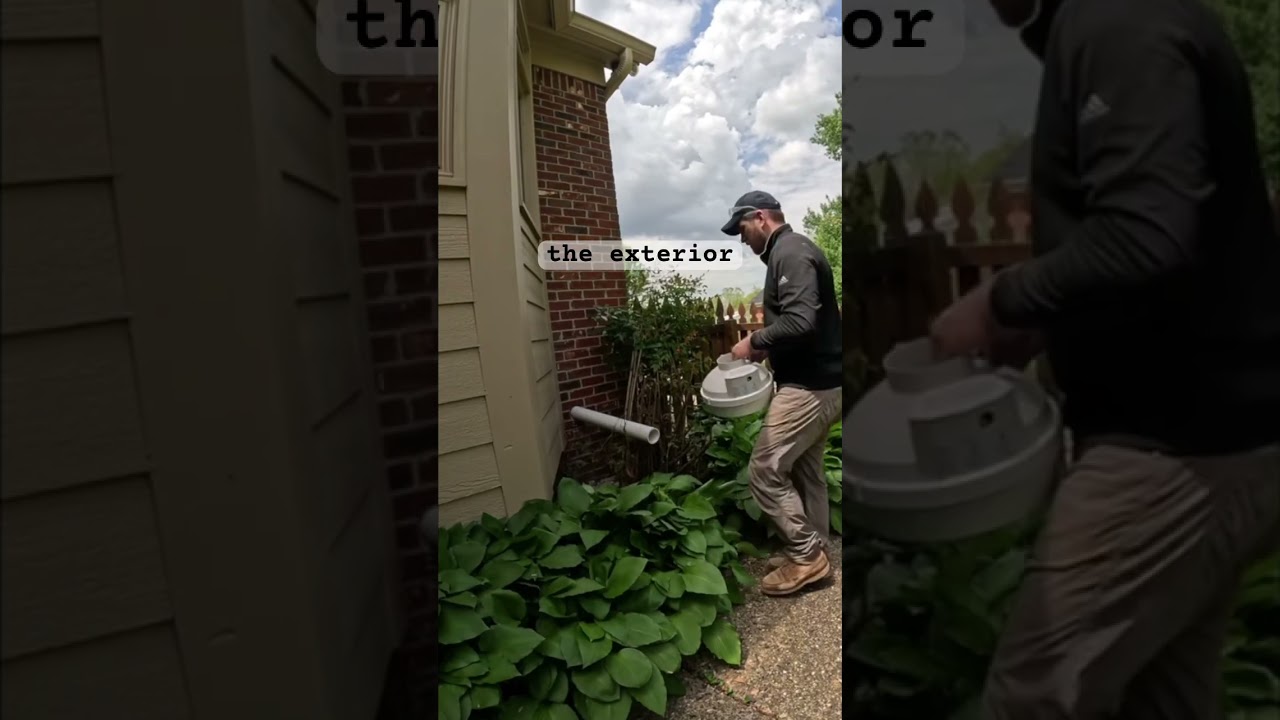 Radon Mitigation System Install #radon #radonmitigation  #home #lungs #healthyhome